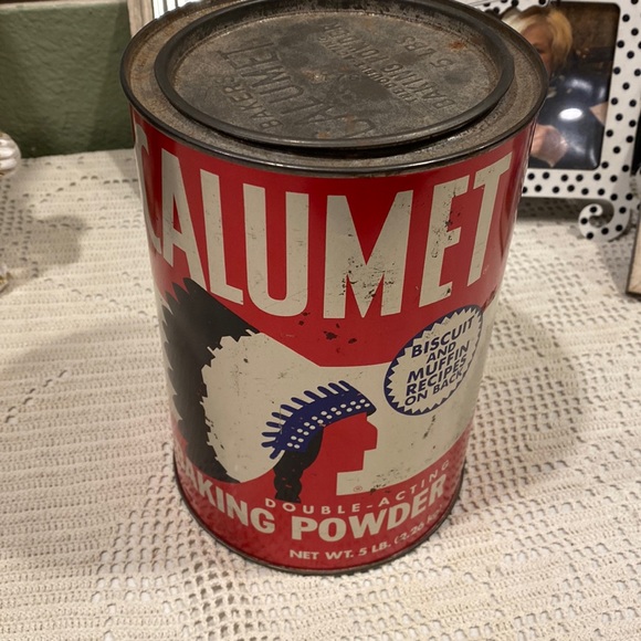 Calumet | Kitchen | Vintage Calumet Baking Powder 5 Lb Tin | Poshmark